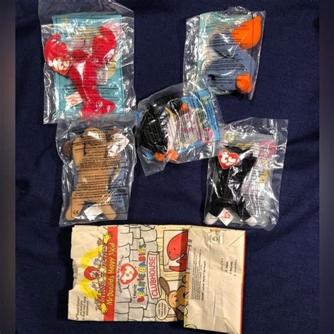 Toys Vintage Mcdonalds Meal Ty Beannie Minis Poshmark