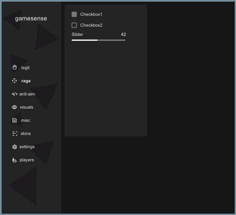 Kaynak Imgui Menu