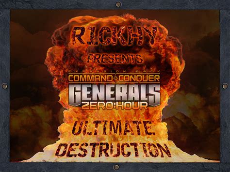 DEMO Ultimate Destruction Early Access CNC Generals Zero Hour File ModDB