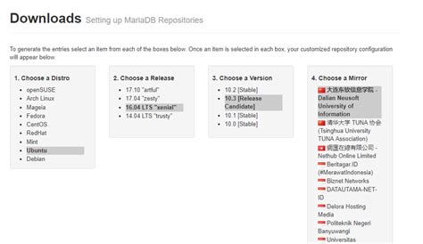 Ubuntu安装mariadb教程