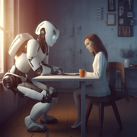 Premium Photo Cute Ai Robot