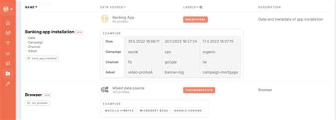 tab data library meiro docs