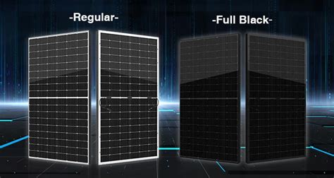 High Power Topcon N Type Cells 565w 570w 575w 580w 610w 620w Full Black