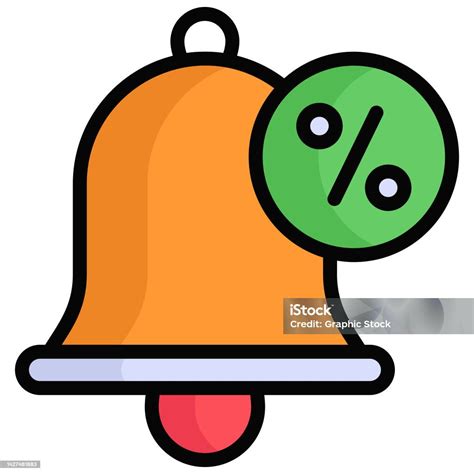 할인 경고 채워진 라인 스타일 블랙 프라이데이 쇼핑 판매의 아이콘 디자인 그래픽 사용자 인터페이스에 대한 스톡 벡터 아트 및 기타 이미지 그래픽 사용자 인터페이스 누름