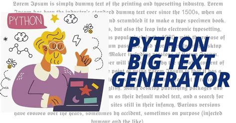Python Big Text Generator Lipsum Hub