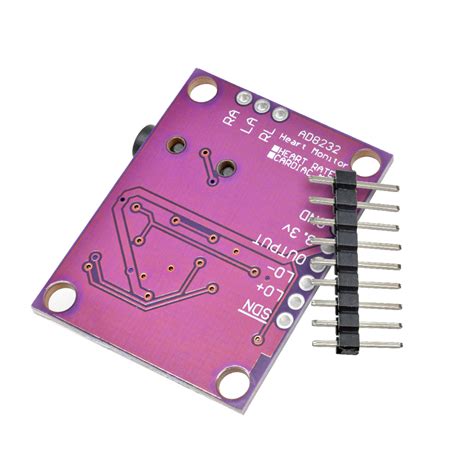 single lead ad8232 heart rate monitor ecg development kit arduino