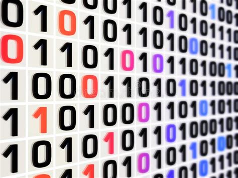Binary Code Rendering Stock Illustration Illustration Of Digital 4172388