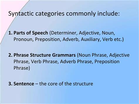 Syntax Phrases And Clauses Ppt