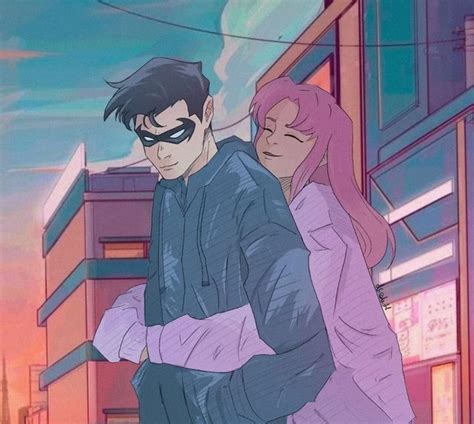ℕ𝕚𝕔𝕠𝕝𝕖 ℍ𝕒𝕣𝕦𝕟𝕫𝕒𝕕𝕖 On Instagram Robin × Starfire Drew One Of My