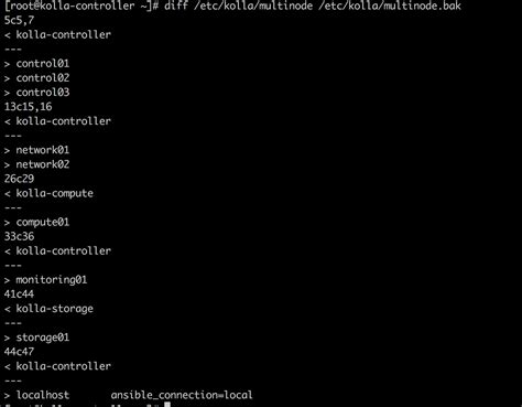 OpenStack学习笔记 OpenStack环境部署 koll ansible多节点部署 士别三日当刮目相待 博客园