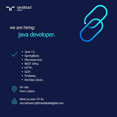 Randstad Digital Portugal On Linkedin 📣 Are You A Java Developer We