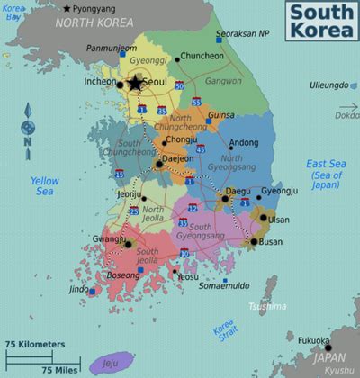 South Korean Geography Korea