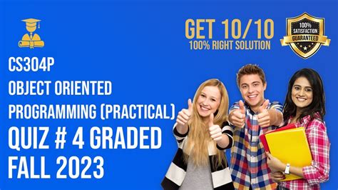 Cs304p Quiz 4 Graded 2024 Youtube