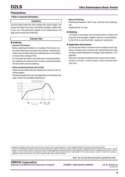 D2ls 21 D2ls 11 Omron Micro Switches For Game Mouse