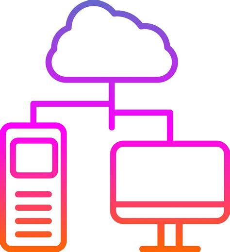 Cloud Computing Line Gradient Icon Design 43890448 Vector Art At Vecteezy