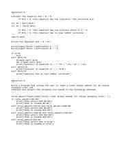 Assignment3 Py Question 1 Consider The Equation Ax2 B 0 If B A 0