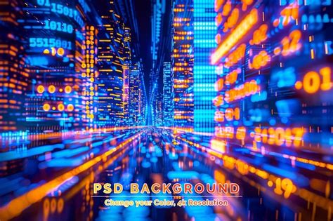Premium Psd Interplay Of Three Dimensional Technology Grids And