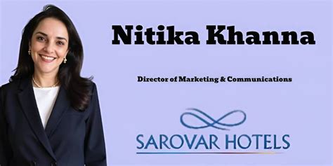 Sarovar Hotels Names Nitika Khanna As Director Of Marketing