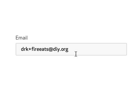 Inline Email Validation