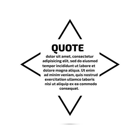 Quote Text Bubble Template Vector Set Vector Illustration Stock Vector Illustration Of