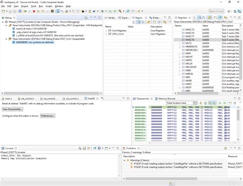 Tms320f28377s Cla Does Not Stop Executing After Task Variables