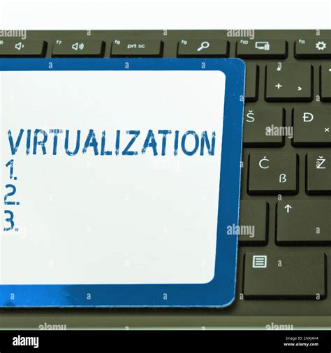Inspiration Showing Sign Virtualization Word Written On Application Of