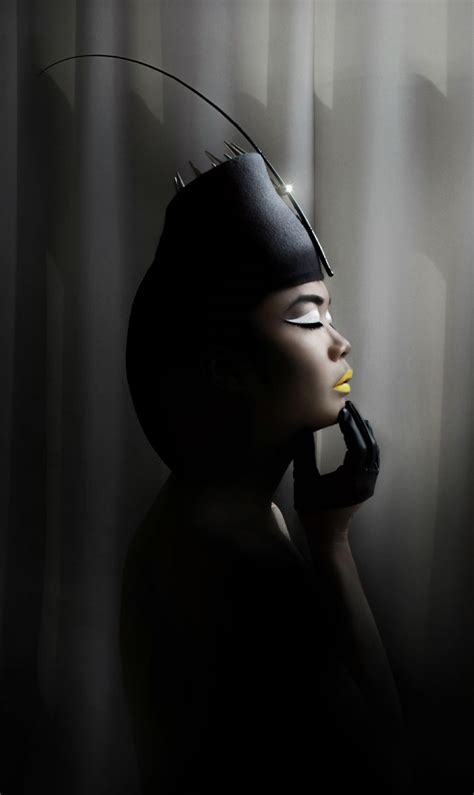 Photographer Cadeography Headpiece Boring Sidney Hats And Headdresses Makeup Paula Yahn Model