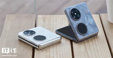 珍珠双环，美自双成：华为 Pocket 2 竖向折叠屏手机图赏 腾讯新闻