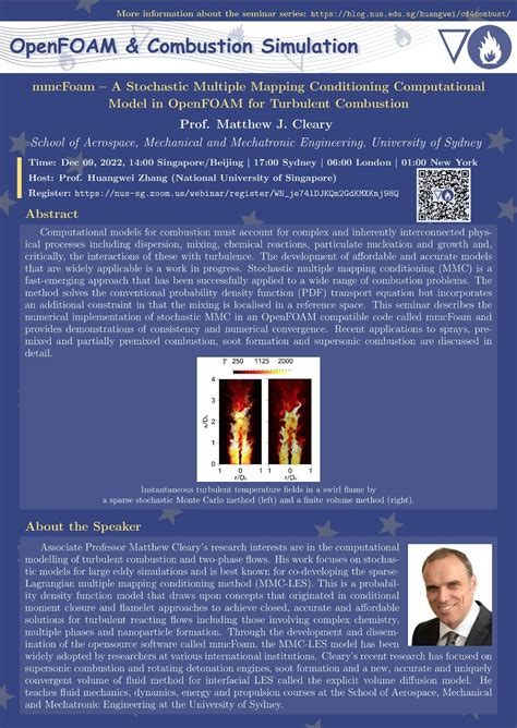 Openfoam And Combustion Simulation Webinar 27 Mmcfoam A Stochastic