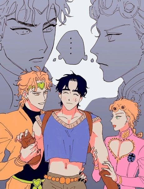 Пин от пользователя ЭмоСас на доске ДжоДжо Приключение Анимационные зарисовки Аниме