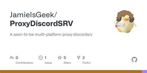 GitHub JamieIsGeek ProxyDiscordSRV A Soon To Be Multi Platform Proxy Discordsrv