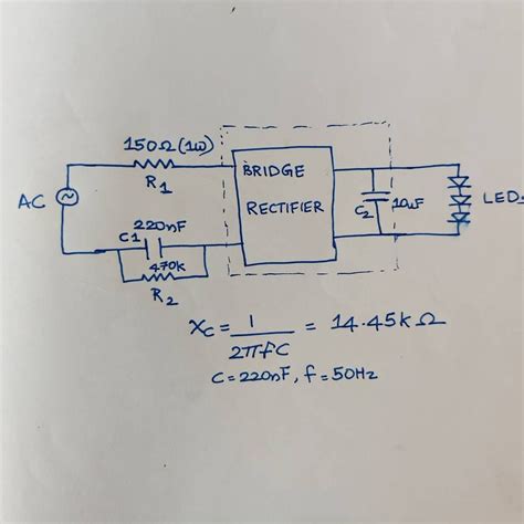 Capacitive Dropper The Tech Blog