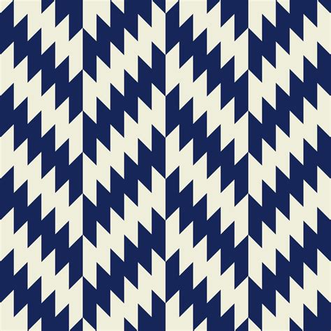 Geometric Zigzag Pattern Random Blue White Color Herringbone Triangle Zigzag Shape Seamless