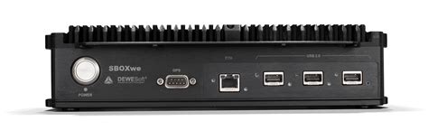 Sbox Waterproof Rugged Data Logger And Computer Dewesoft