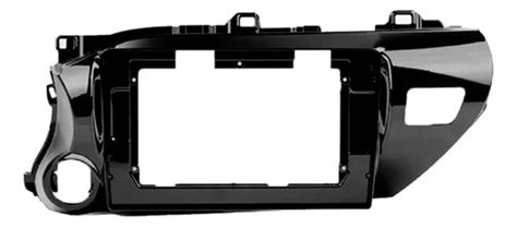 Moldura Multimídia Para Tela 10 Polegadas Hilux 2017 A 2020 Frete Grátis