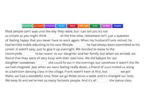 1b Discourse Markers 1 Linkers Complete The Sentence