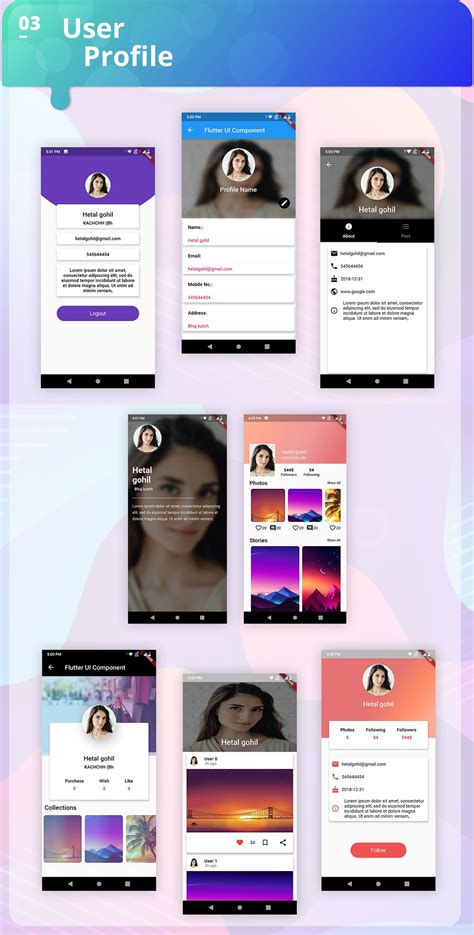flutter ui components flutter code market
