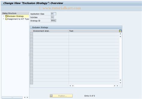 Obw Excl Sap Tcode Derivation Tool For Exclusions
