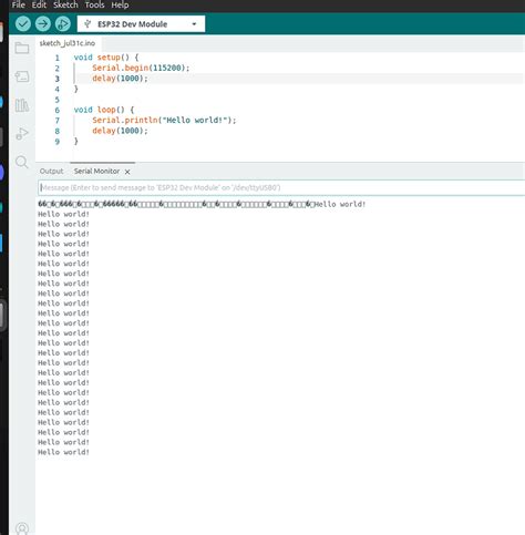 Esp32 Wrover Stuck In Reboot Loop With Simple Serialprintln Sketch