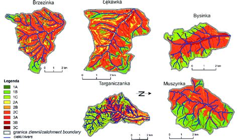 Hydrological Response Units Spatial Distribution Download Scientific