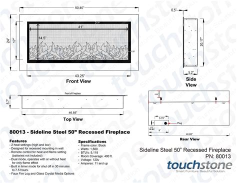 Electric Fireplace Dimensions Fireplace Guide By Chris