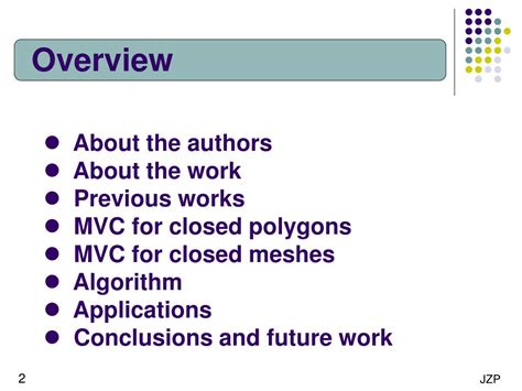 Ppt Mean Value Coordinates For Closed Triangular Meshes Powerpoint