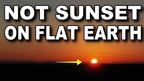 The Sun Does Not Set On Flat Earth Youtube