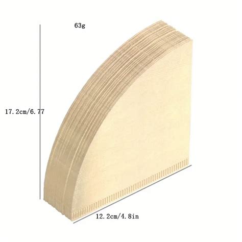 20100pcs 커피 여과지 커피 컵용 여과지 커피 컵용 여과지 2 4 인분 손으로 양조 한 커피 포트 여 Temu Of
