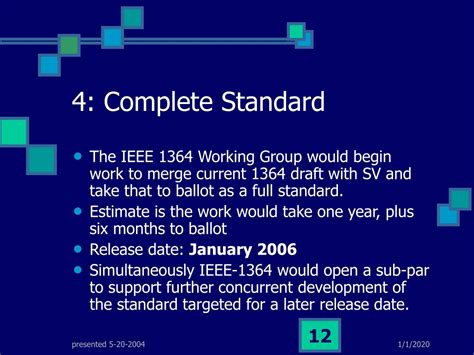 Ppt Ieee 1364 Standardization Of Systemverilog 3 1a Powerpoint Presentation Id 9273372