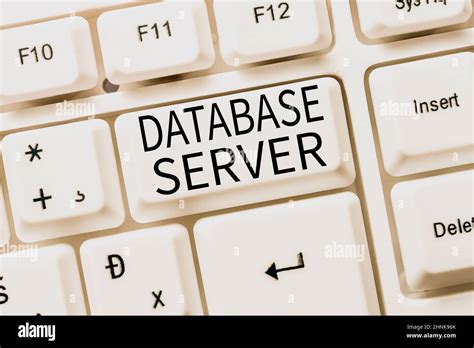 text caption presenting database server business idea uses a database application that provides