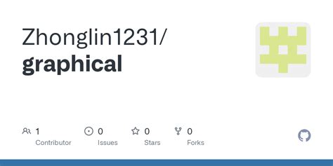 Github Zhonglin1231graphical