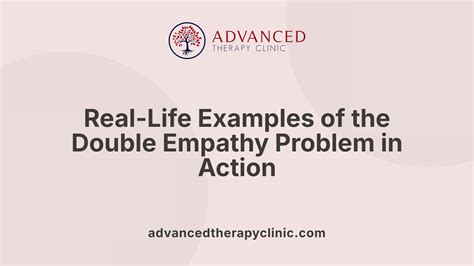 The Double Empathy Problem In Autism Advanced Therapy Clinic