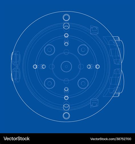 Abstract Industry Object Concept Royalty Free Vector Image