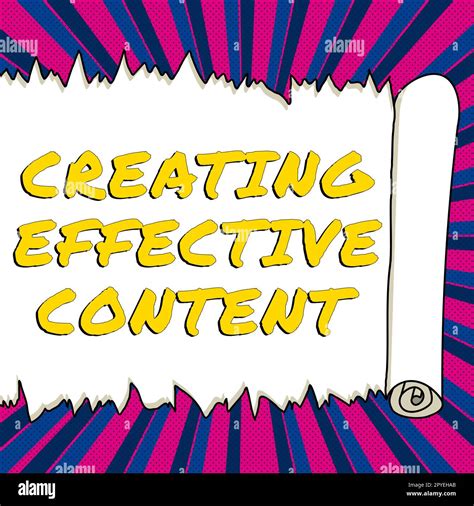 Text Caption Presenting Creating Effective Content Business Idea Valuable Information